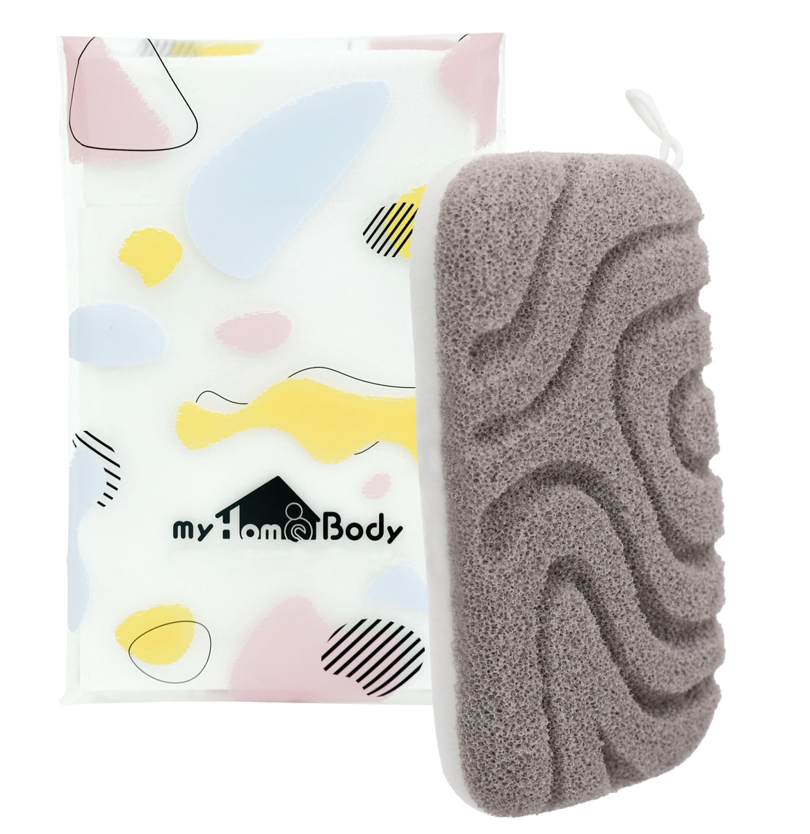 Dual-Texture Exfoliating Shower Sponge